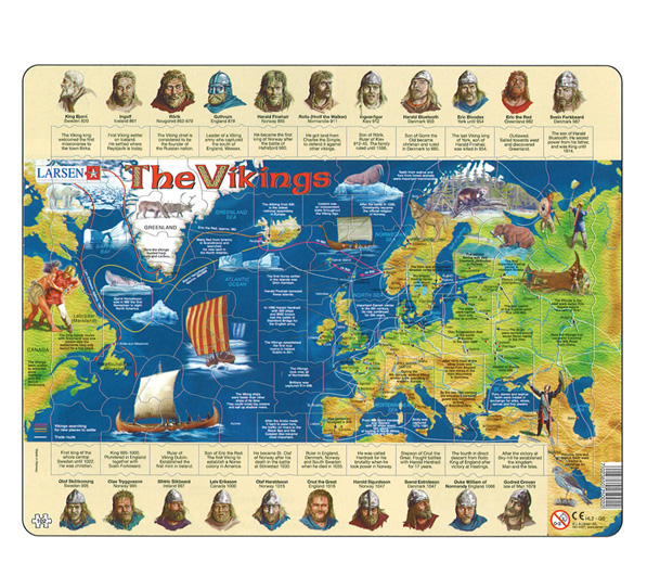 Puzzle, The Vikings - Trollmall.com