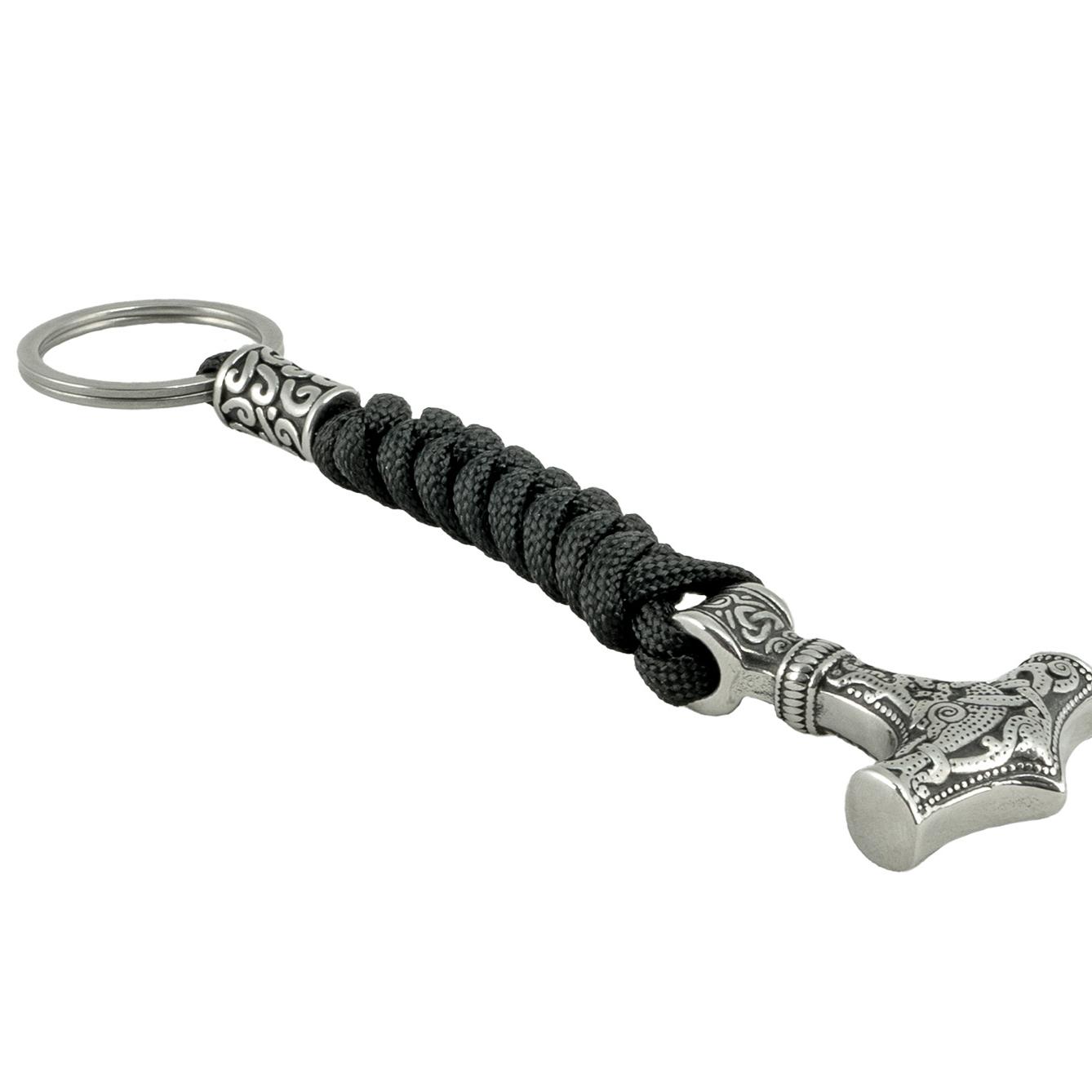 Viking key chain with Thor's hammer - Trollmall.com