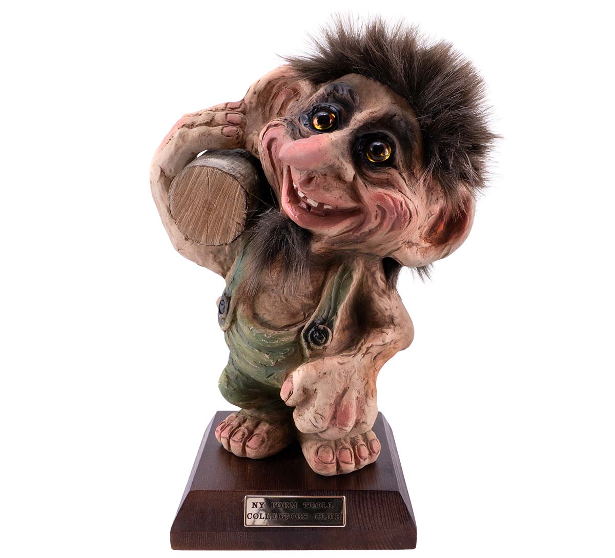 Club Troll 2026, troll with tree stump(Troll #529) - Trollmall.com